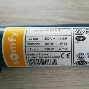 Somfy Oximo 50 RTS 10/17 39 € Schnell Reparatur 5005460