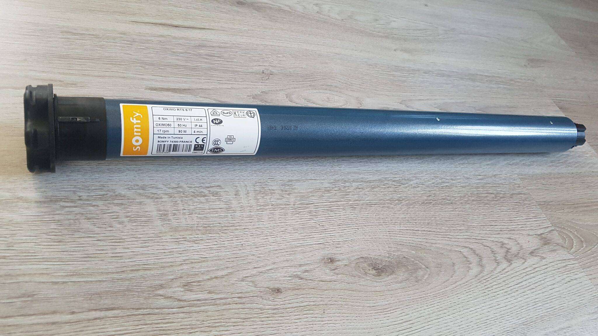 Somfy Oximo RTS 10/17 Rohrmotor