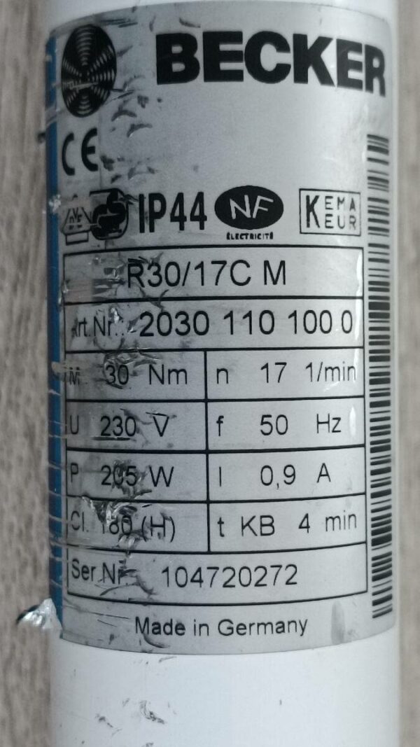 Becker R12-17 M04 39 € Schnell Reparatur 20101101010